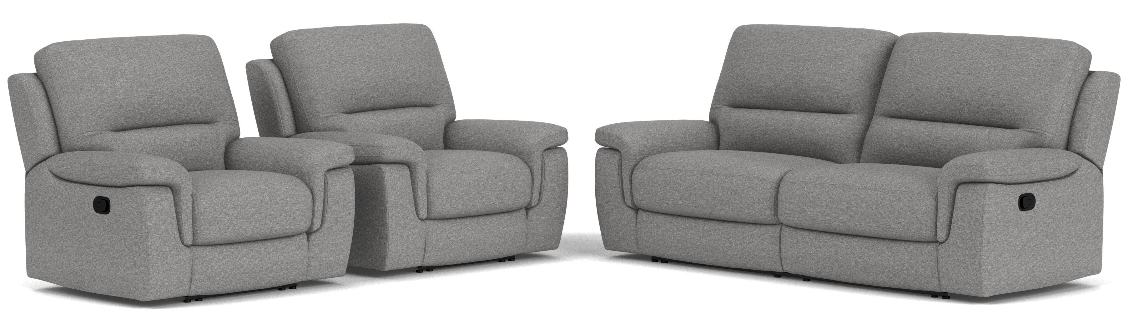 2.5 Seater with End Recliners + 2 Recliners – Lounges Plus